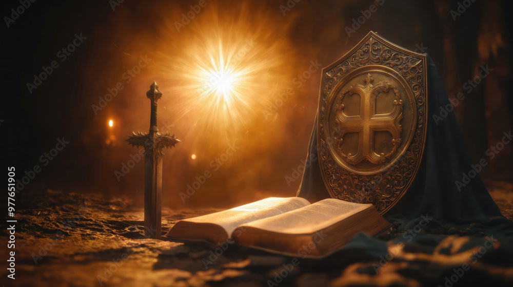 The Bible is the shield of faith and the sword of the spirit. Apostle ...