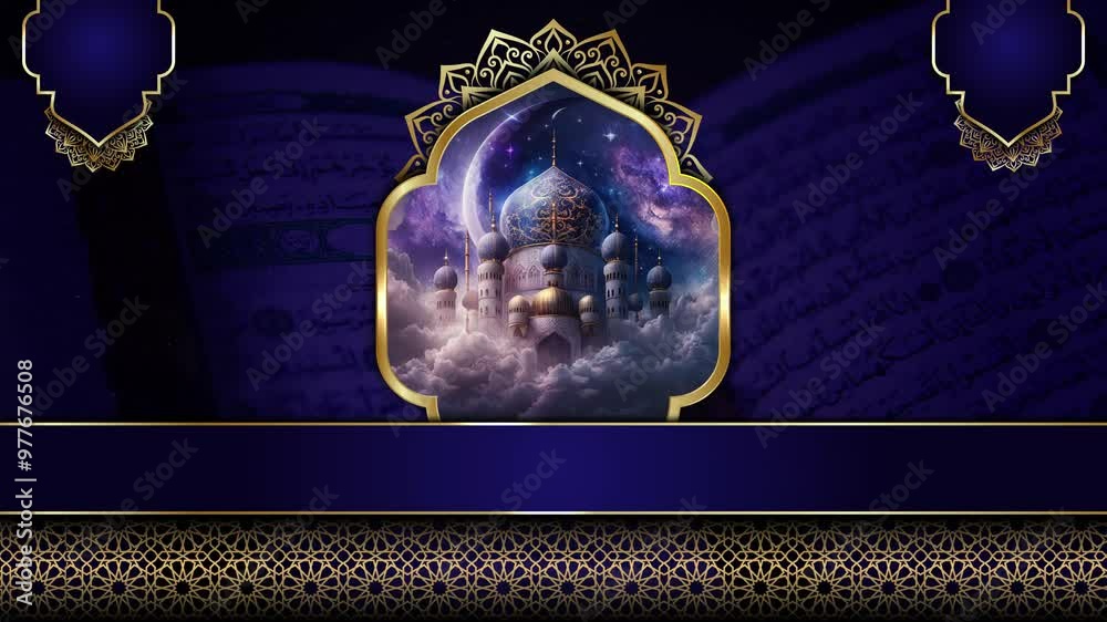 luxury arabic islamic Background , muslim design for Holy Quran ...