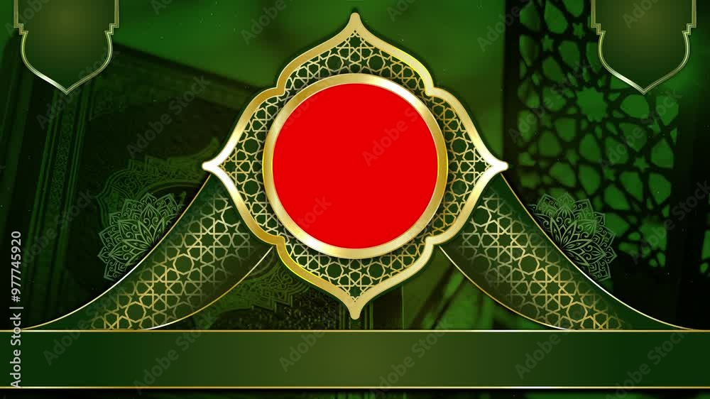 animated luxury arabic islamic background , muslim mosque , islamic ...