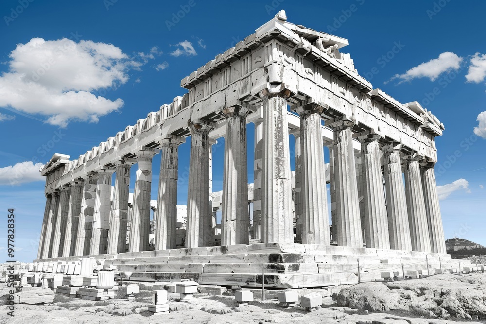 The Parthenon crowns the Acropolis, a testament to ancient Greece's ...
