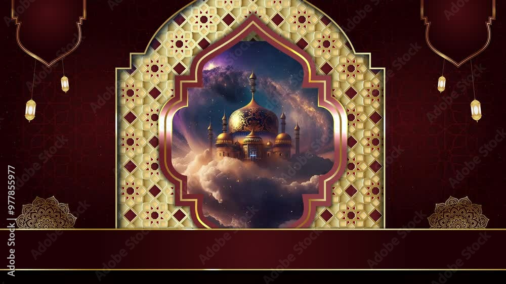 luxury arabic islamic Background , muslim design for Holy Quran ...