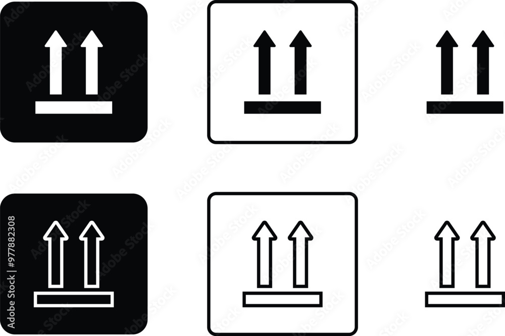 Black vector arrows collection flat and line style for web design or ...