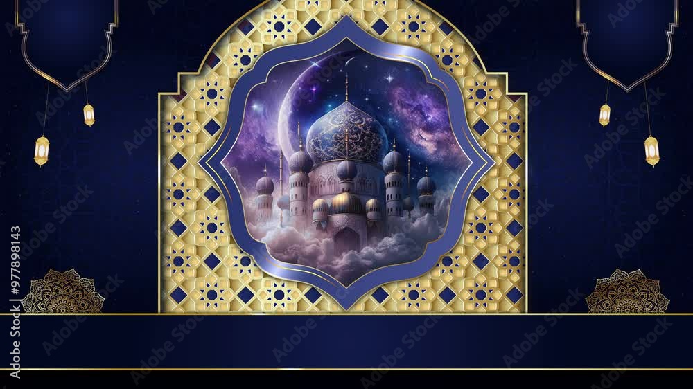 luxury arabic islamic Background , muslim design for Holy Quran ...