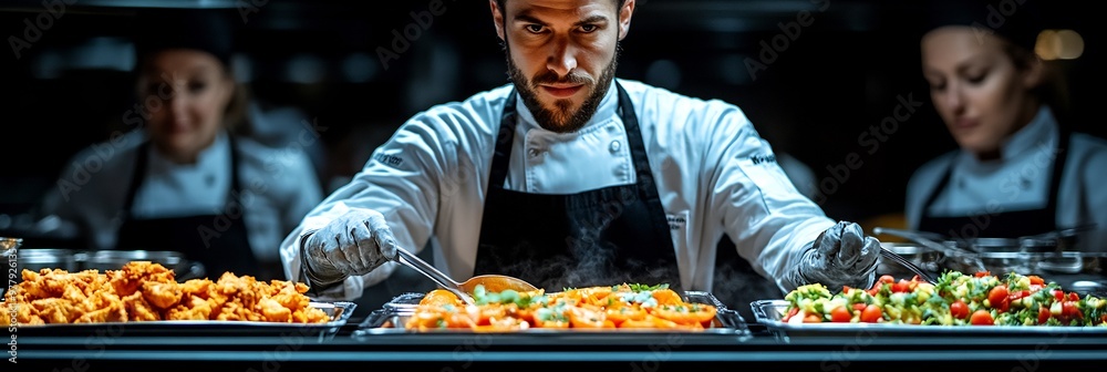 Food service delivering exceptional catering services where attention ...