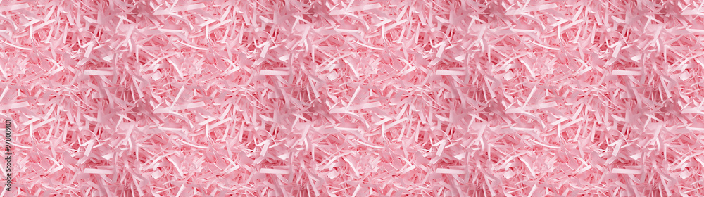 shredded paper filler industy blue color with thin, delicate strips ...