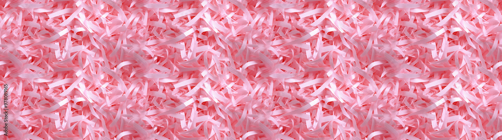 shredded paper filler industy blue color with thin, delicate strips ...