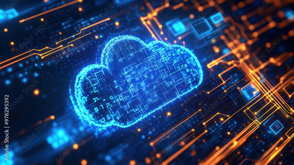 A corporate data management system featuring cloud integration, storage ...