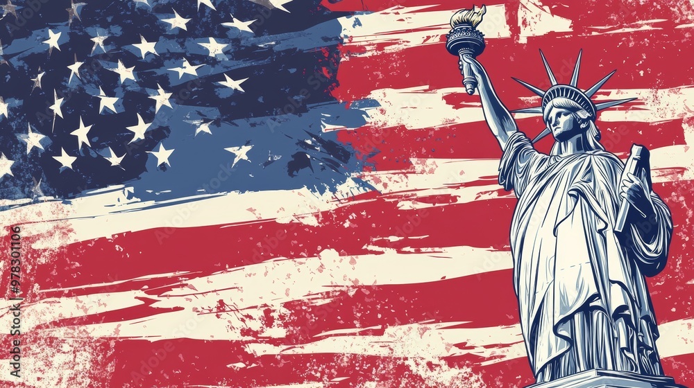 Design a respectful and evocative background for Patriot Day USA ...