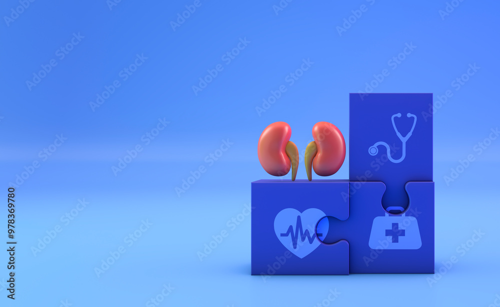 Organ donor concept, kidney problems, kidney pain, kidney cysts, kidney ...