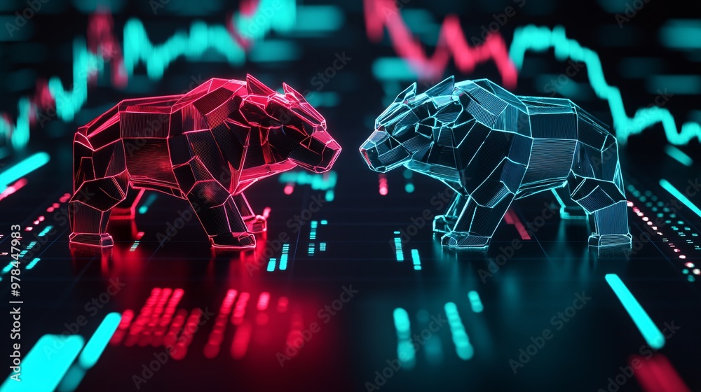 Bull and Bear locked in opposition as investment charts hover around ... Bull and Bear locked in opposition as investment charts hover around ...