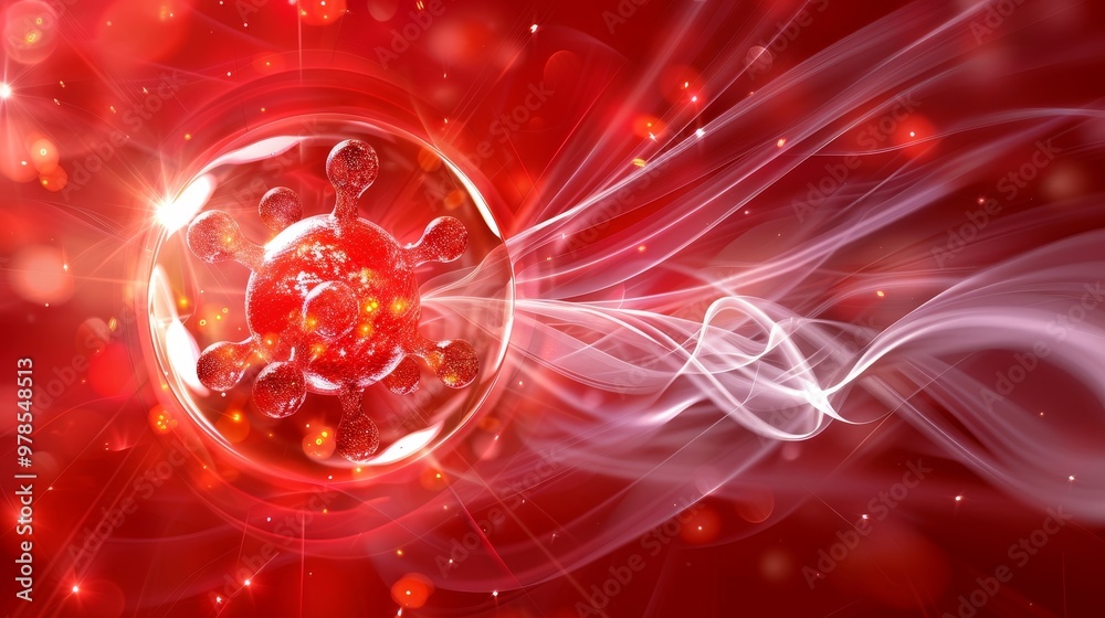 Visualization Of Atomic Structure With Electrons Orbiting The Nucleus
