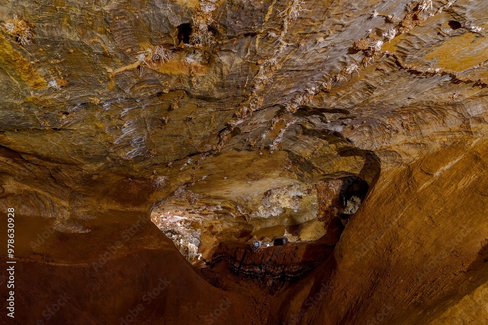 Poster View of the karst formations in the caves of the Slovak National ...