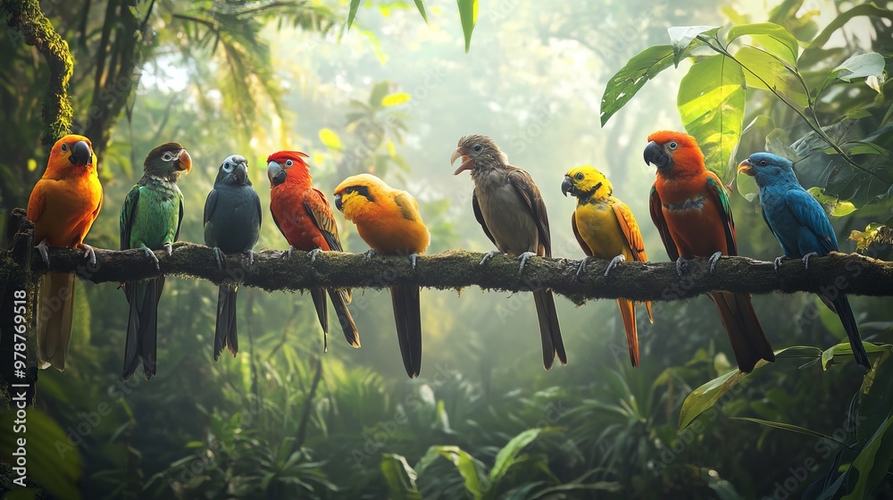 The wild birds of the Wallacea Archipelago, a region known for its ...