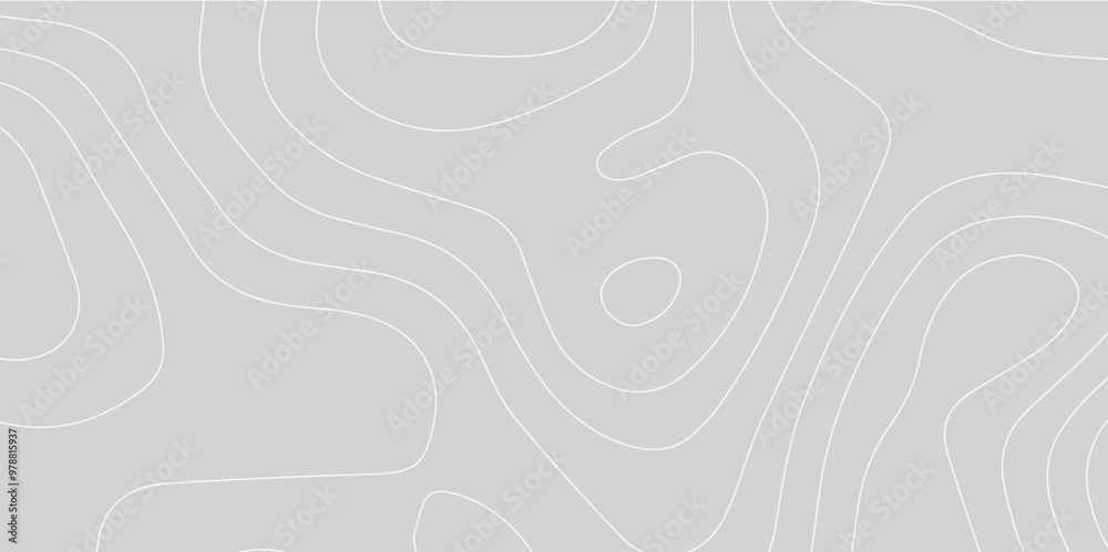 Abstract design with seamless pattern with lines topographic map ...