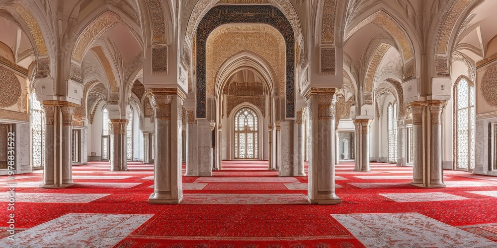 minbar inside a grand mosque Stock Photo | Adobe Stock