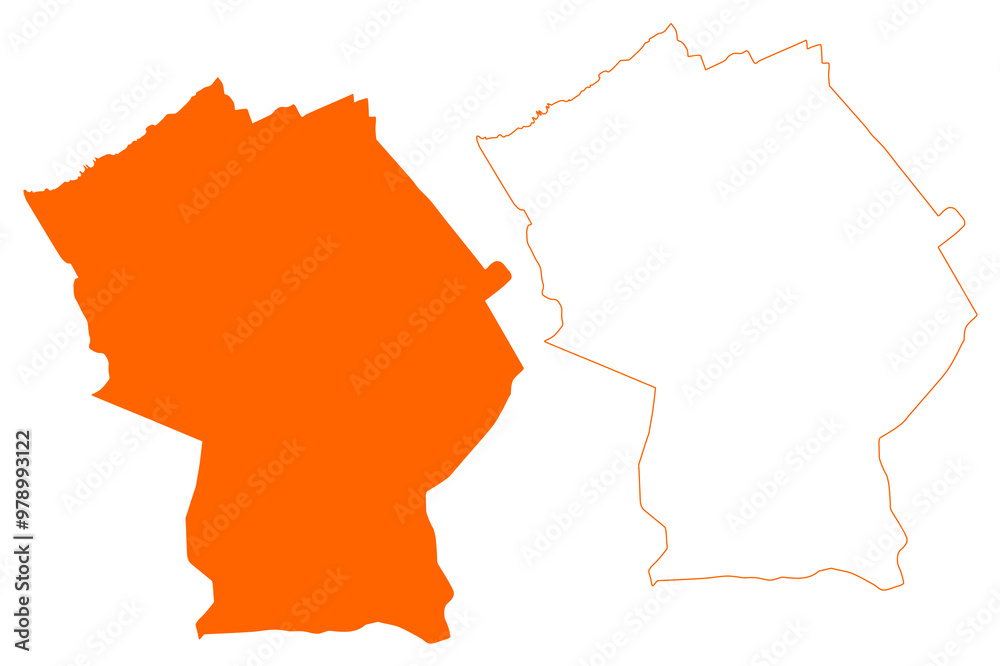 Nunspeet municipality (Kingdom of the Netherlands, Holland, Gelderland ...