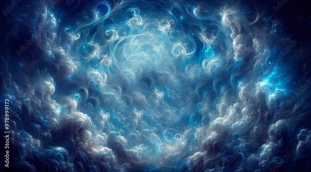 religious celestial background, ethereal representation of Enoch ...