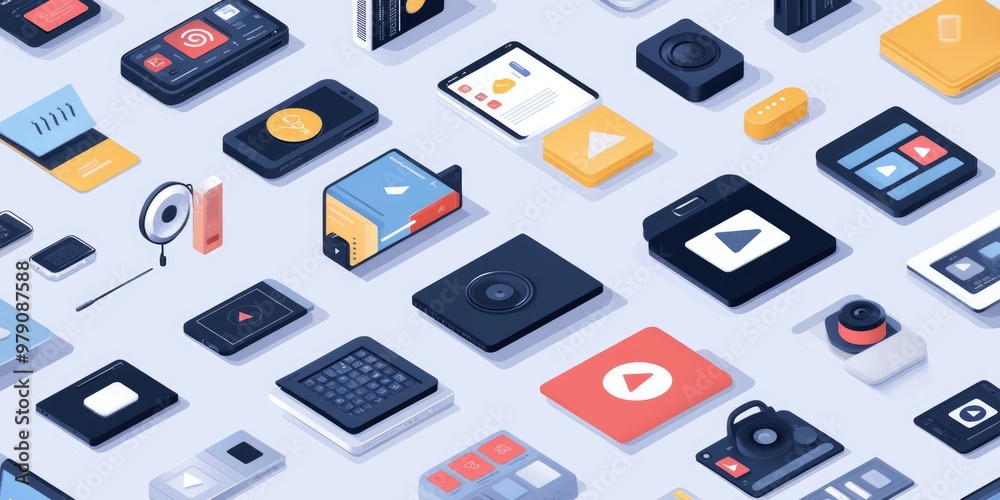 A visual representation of various subscription models for streaming ...