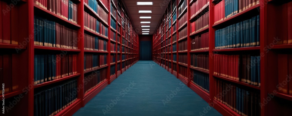 A haunted library hosting a scavenger hunt where visitors search for ...