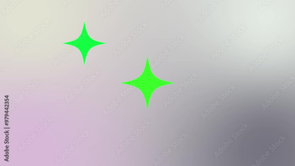 Sparkles Animated Emoji. Alpha channel, transparent 4 gradient color ...