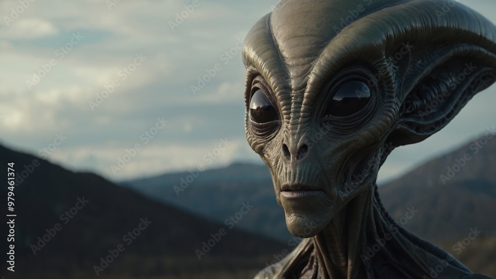 Extraterrestrial craft seen making a dramatic entrance in the dark sky ...