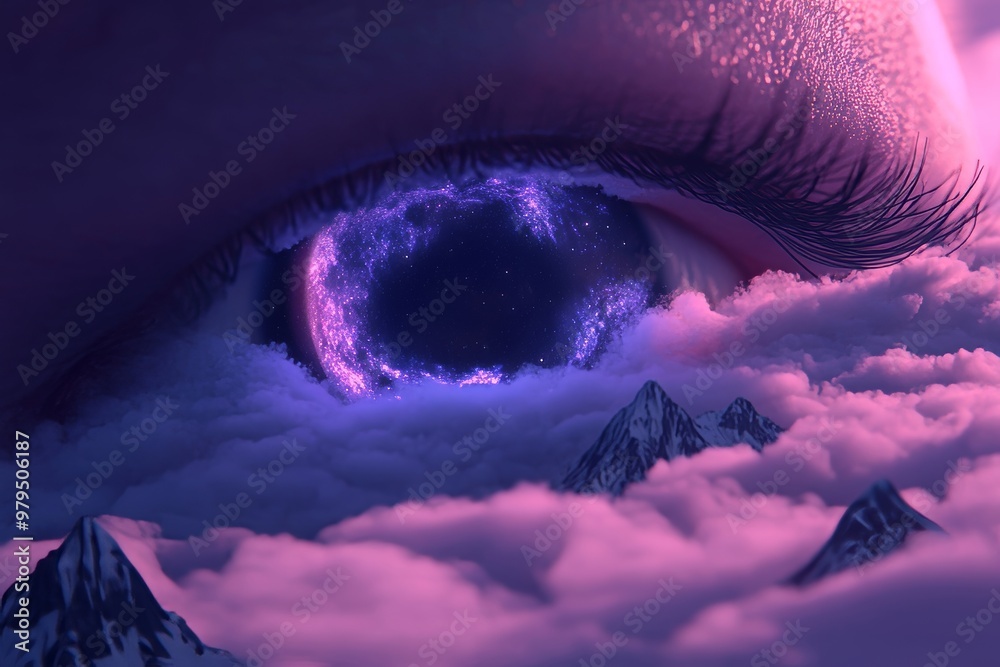 Using cosmic colors, celestial forms, and mystical symbols, this ...