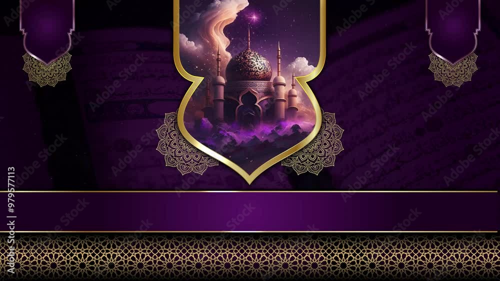 luxury arabic islamic Background , muslim design for Holy Quran ...