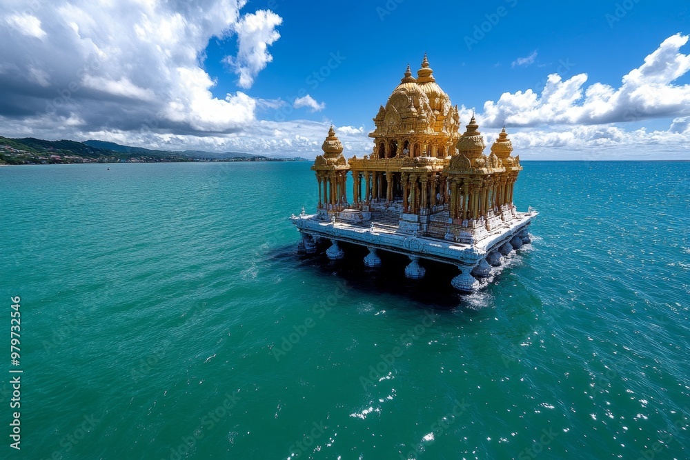 Trinidad and Tobago's historic Temple in the Sea, a Hindu temple built ...