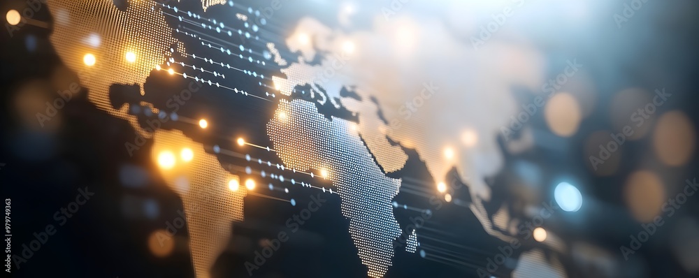 Global Supply Chain Logistics Map - Visualizing International Shipping ...