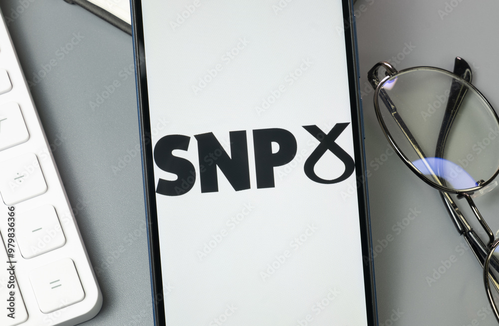 New York, USA - 30 August 2024: Scottish National Party SNP Logo on ...