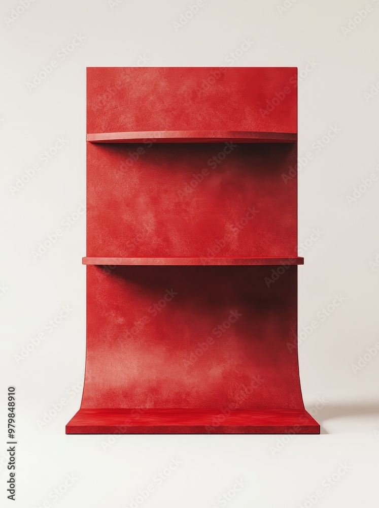 Display shelf made from corrugated packaging for supermarket promotion ...