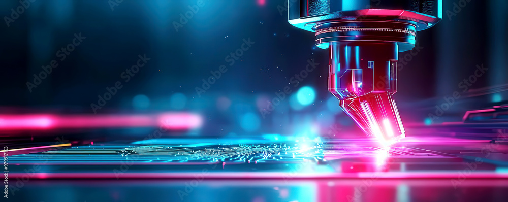 AI system performing a visual quality inspection on a production line ...