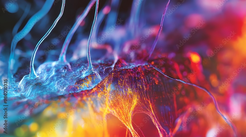 27. High-detail image of the neural network in the retina and its role ...