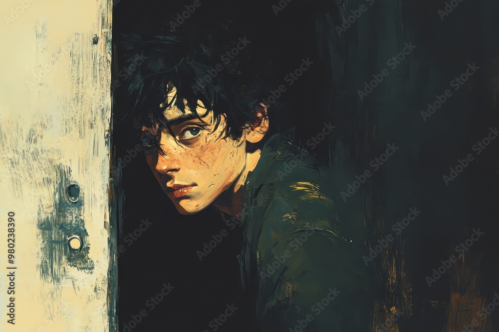 Captive Teen - Symbol of Isolation and Helplessness in a Doorless Room ...