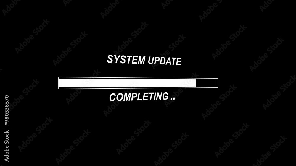 Checking For Updates Loop Animation Background System Updating