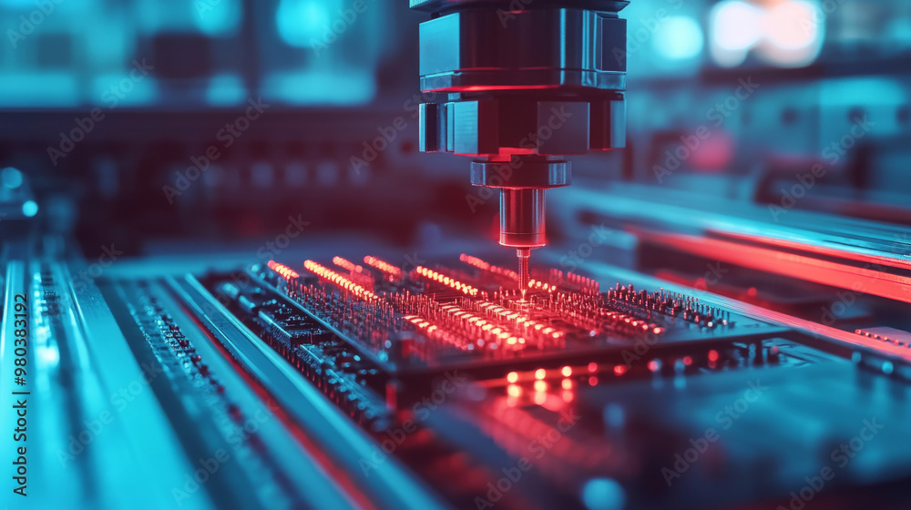 Automated machinery for quality testing of printed circuit boards ...