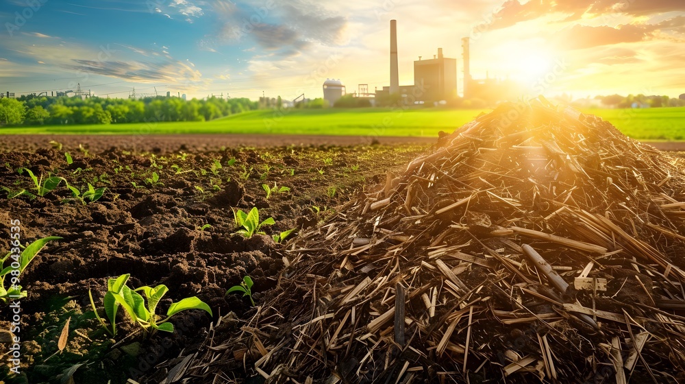 Biomass Power Plant Converts Organic Waste Into Renewable Energy Amidst ...