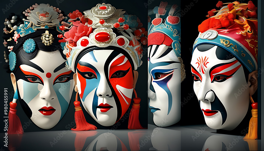 Explore the charm of traditional art and design face masks with ...