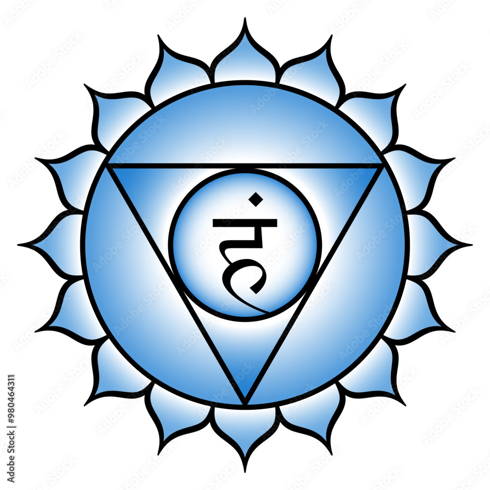 Vishuddha, or Vishuddhi, the Throat chakra and purification center ...