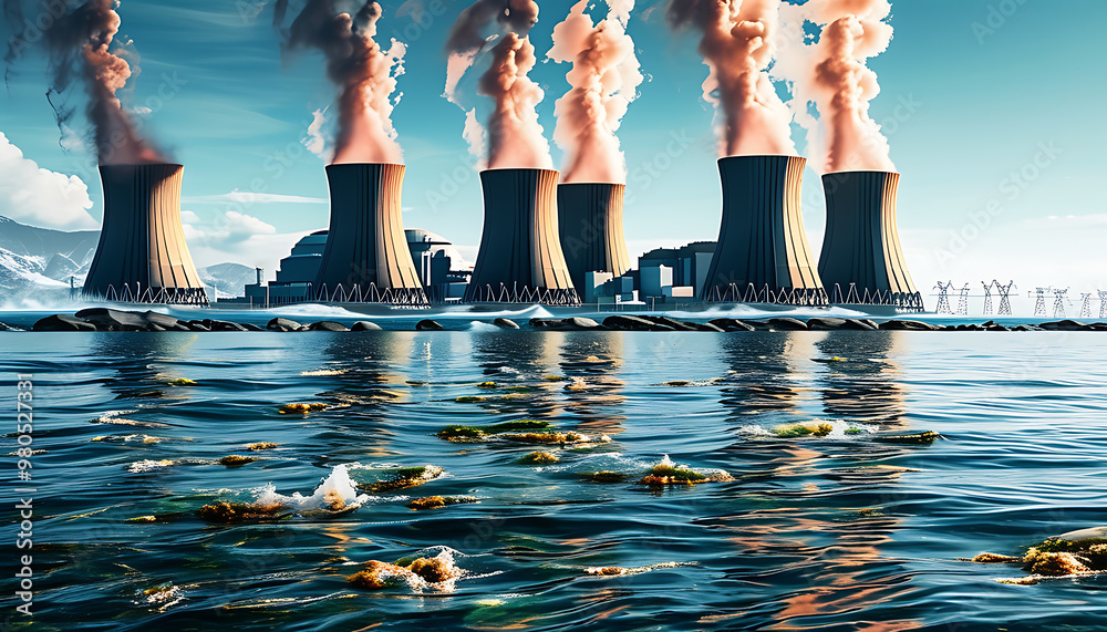 Environmental crisis caused by nuclear power plant accident, nuclear ...