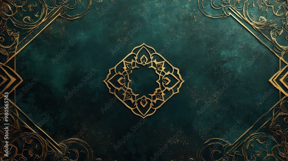 Islamic background for branding and packaging, featuring clean, elegant ...