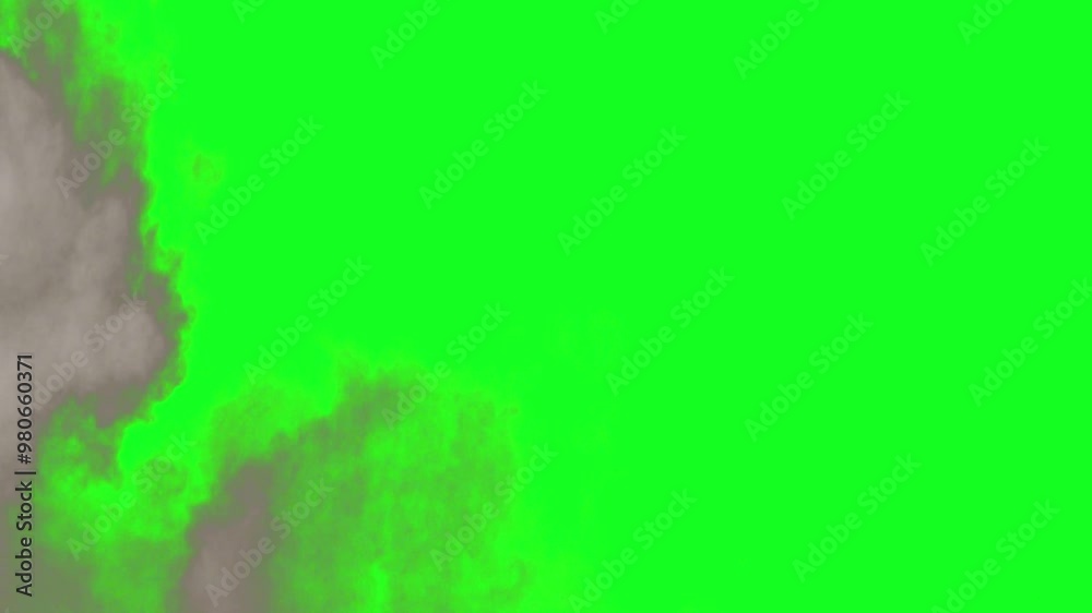 Movement of black dirty dust particles in the air like black smoke of ...