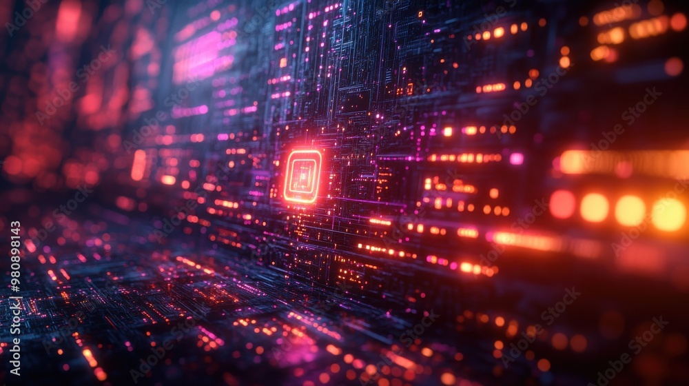 Concept Of Cyber Security Information Security And Encryption Secure