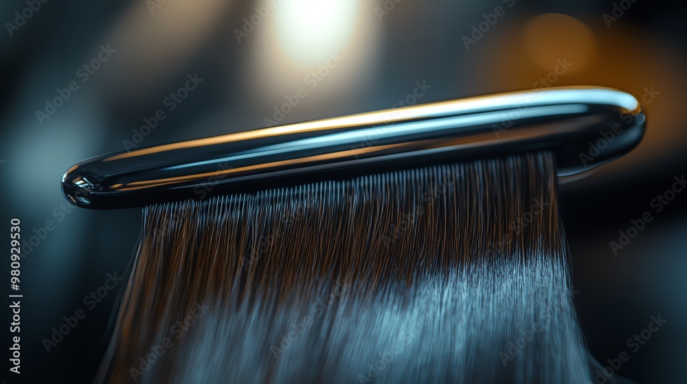 Adjustable temperature settings on a hair straightener allow for ...