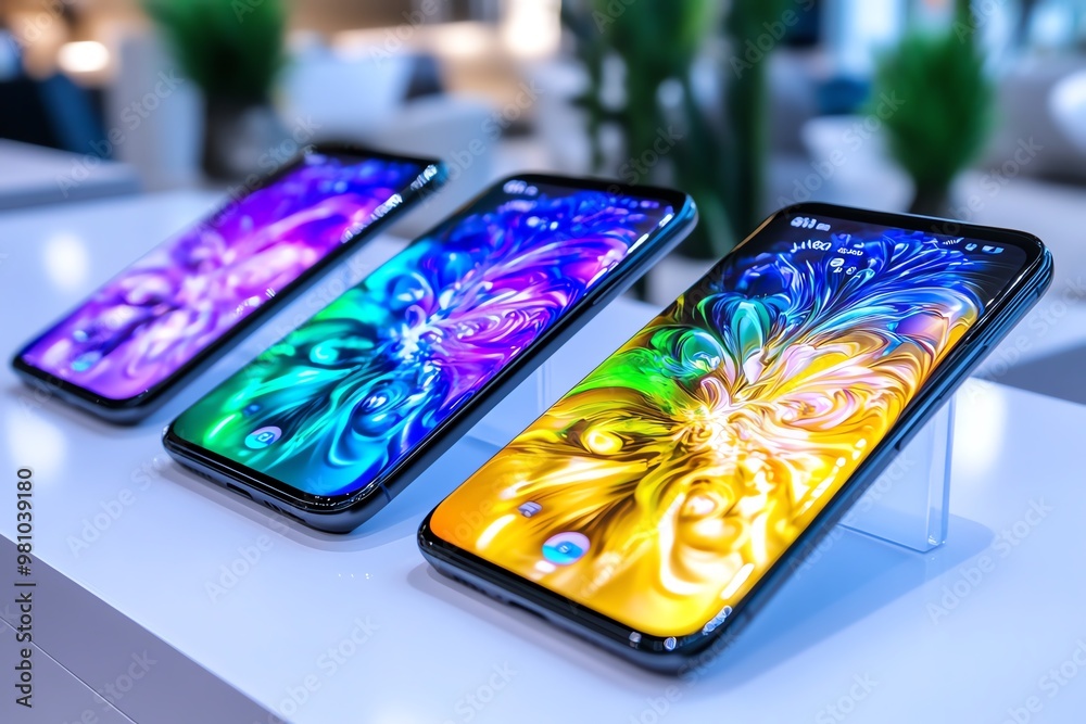 Adaptive customization in mobile phones, where users can select pre ...