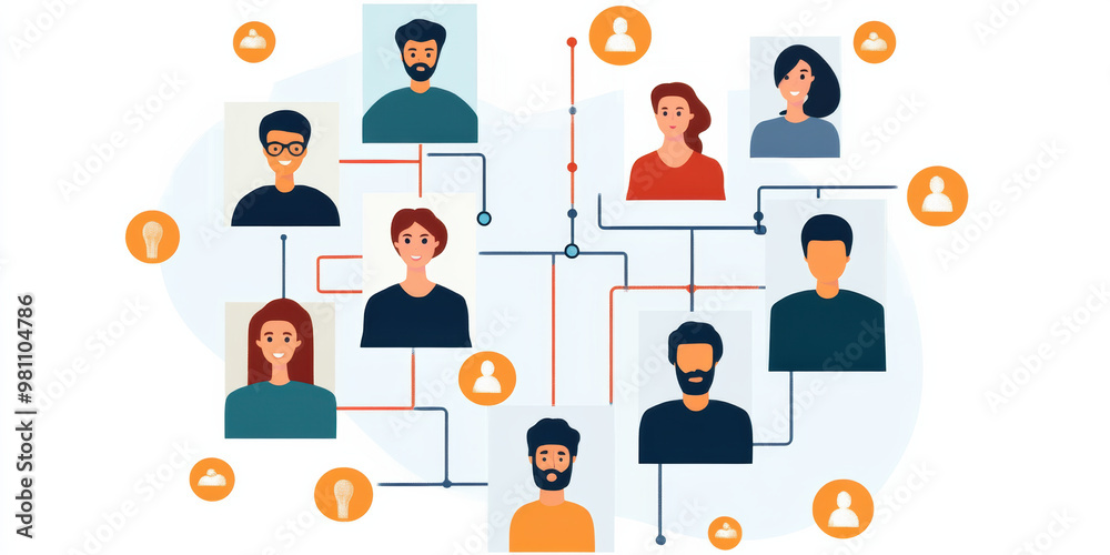 Team members are assigned roles based on their expertise, showcasing ...