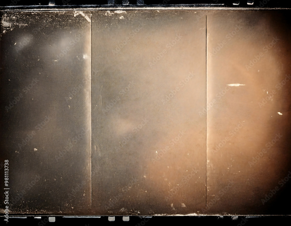 Poster Old vintage film overlay – A grungy texture overlay that mimics ...