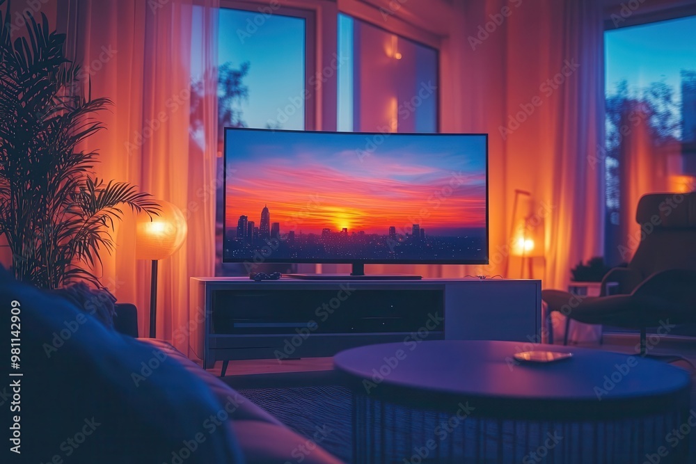 hightech gaming setup with ultrawide curved monitor rgb lighting ...