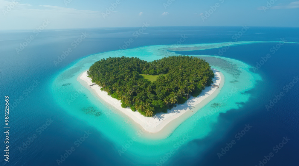 Stunning Aerial Photos of Heart-Shaped Islands Surrounded by Turquoise ...