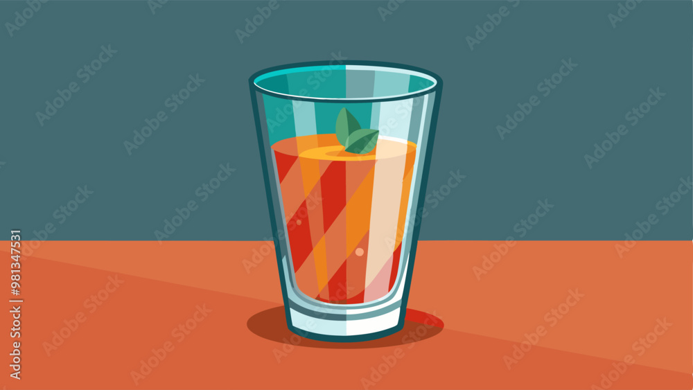 Transparent cocktail glass mockup for alcohol long drinks. Realistic ...